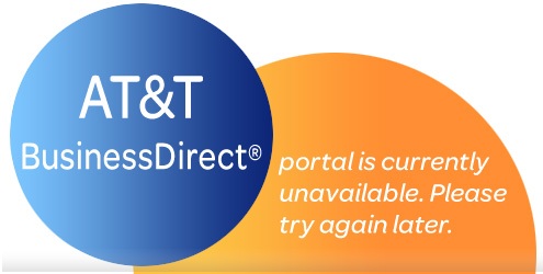 BusinessDirect® Maintenance Page